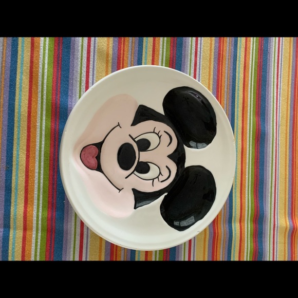 Other | Vintage Mickey Mouse Plate | Poshmark